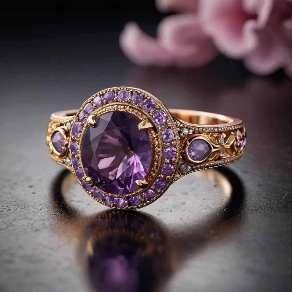 Exploring Amethyst Stone Wedding Rings: History & Significance