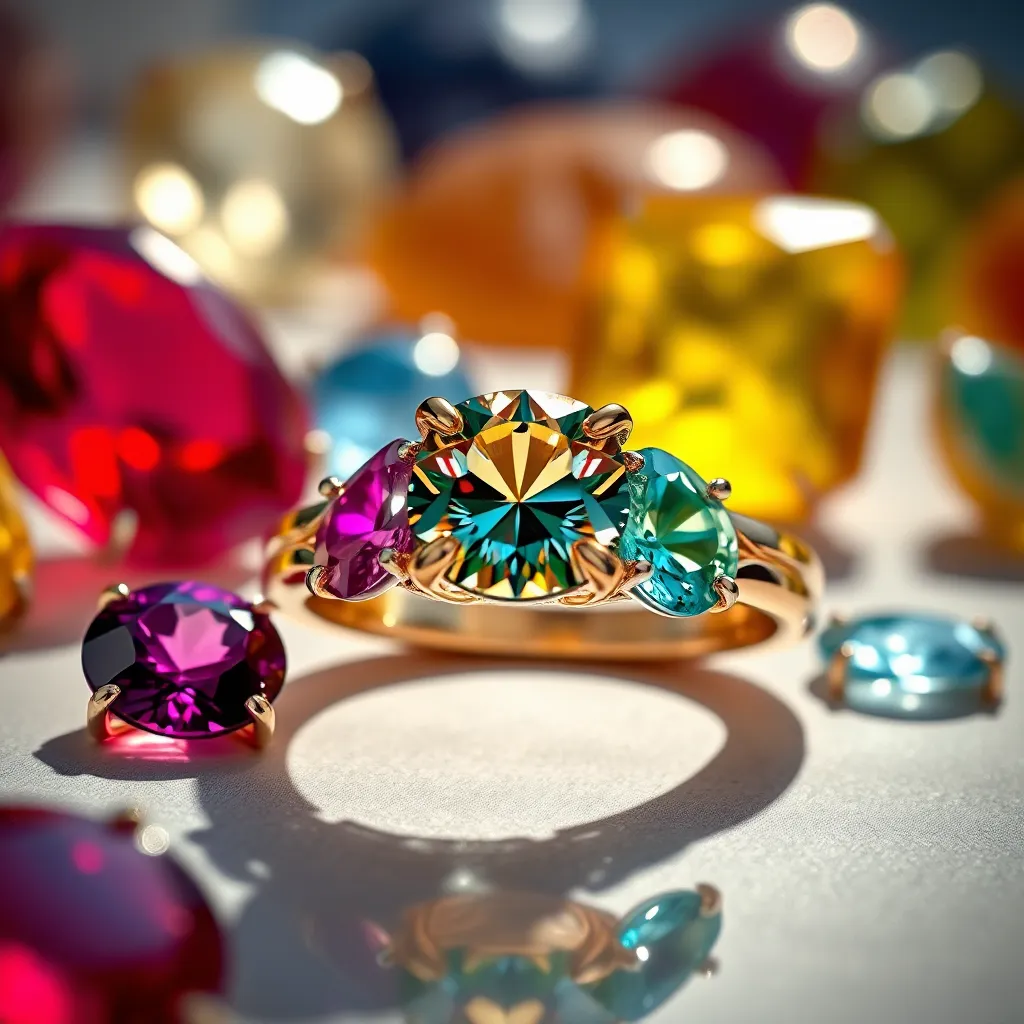 Crafting a Unique Gemstone Engagement Ring Guide