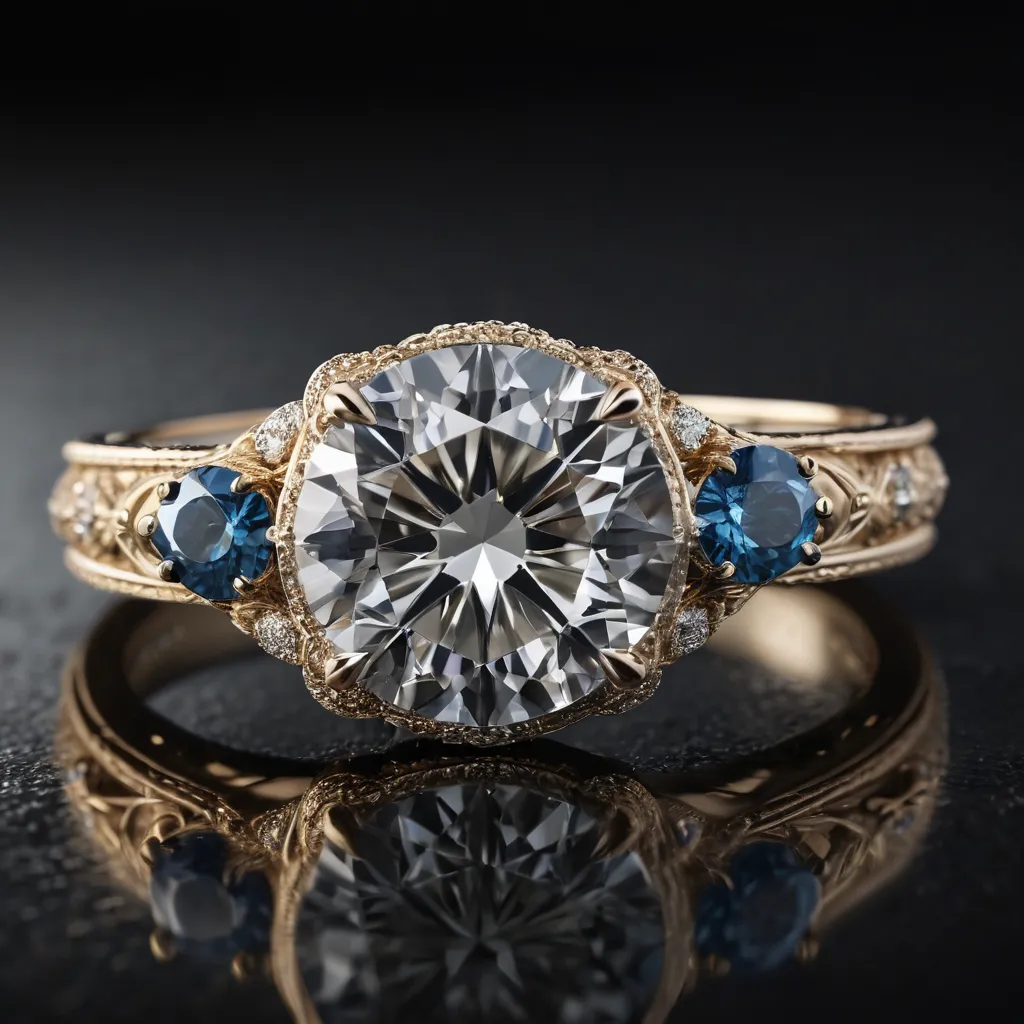 Round Stone Engagement Ring Settings Explained