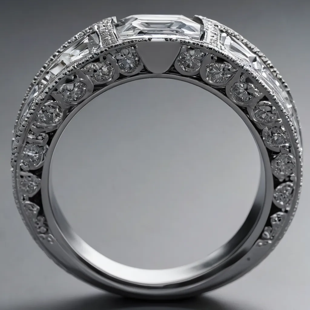 Exploring the Beauty of Princess Cut Channel Set Bands