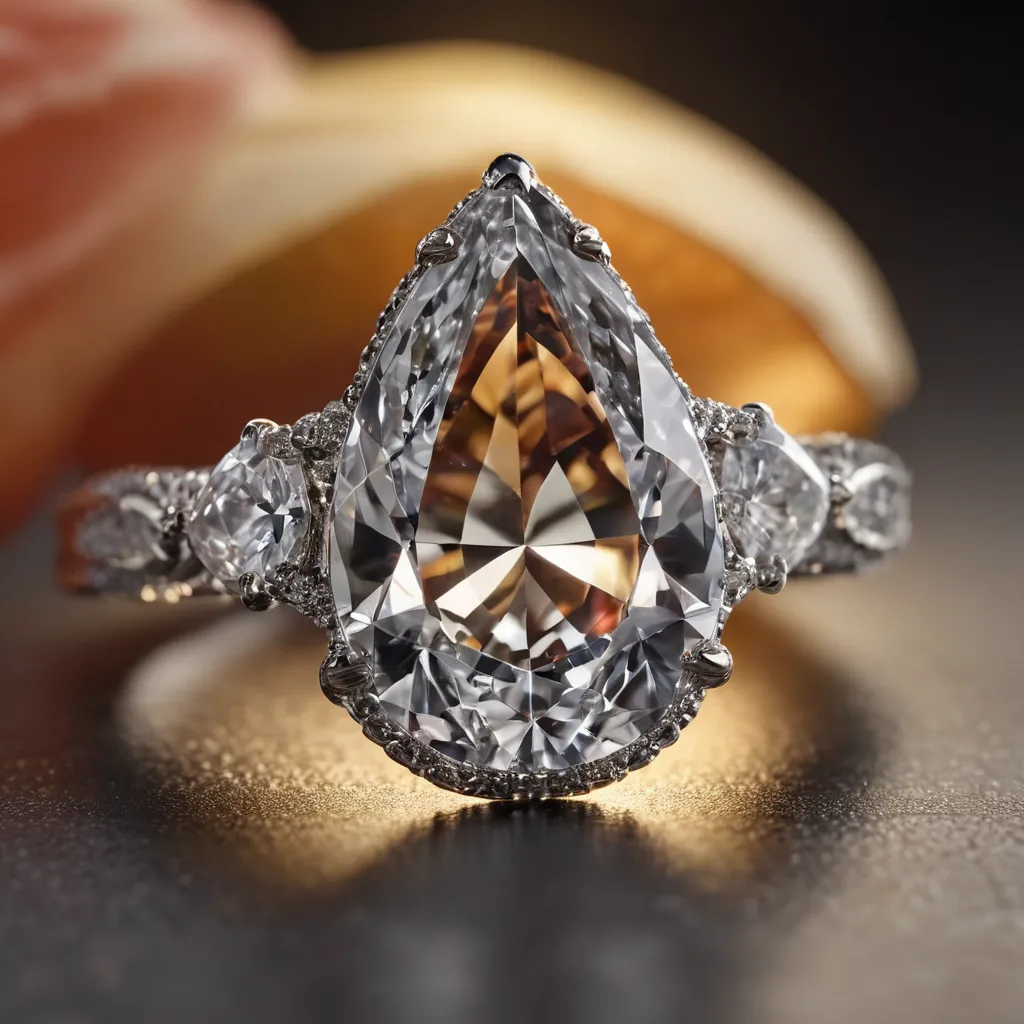 Exploring the Allure of James Allen Pear Engagement Rings