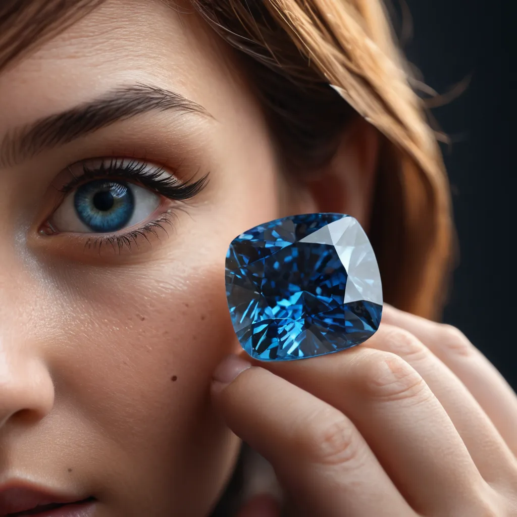 The Fascination of Blue Cushion Cut Diamonds