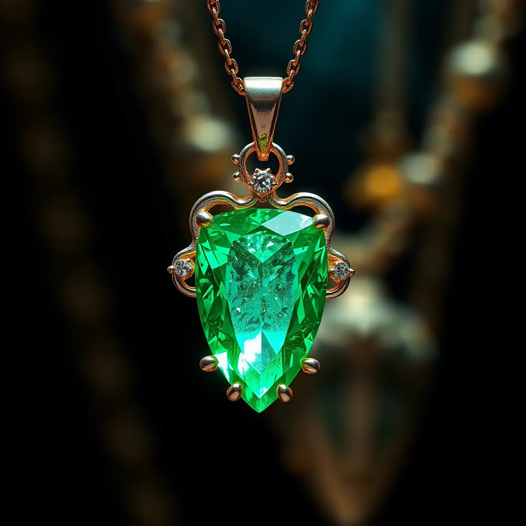 Discovering the Beauty of Genuine Emerald Pendants