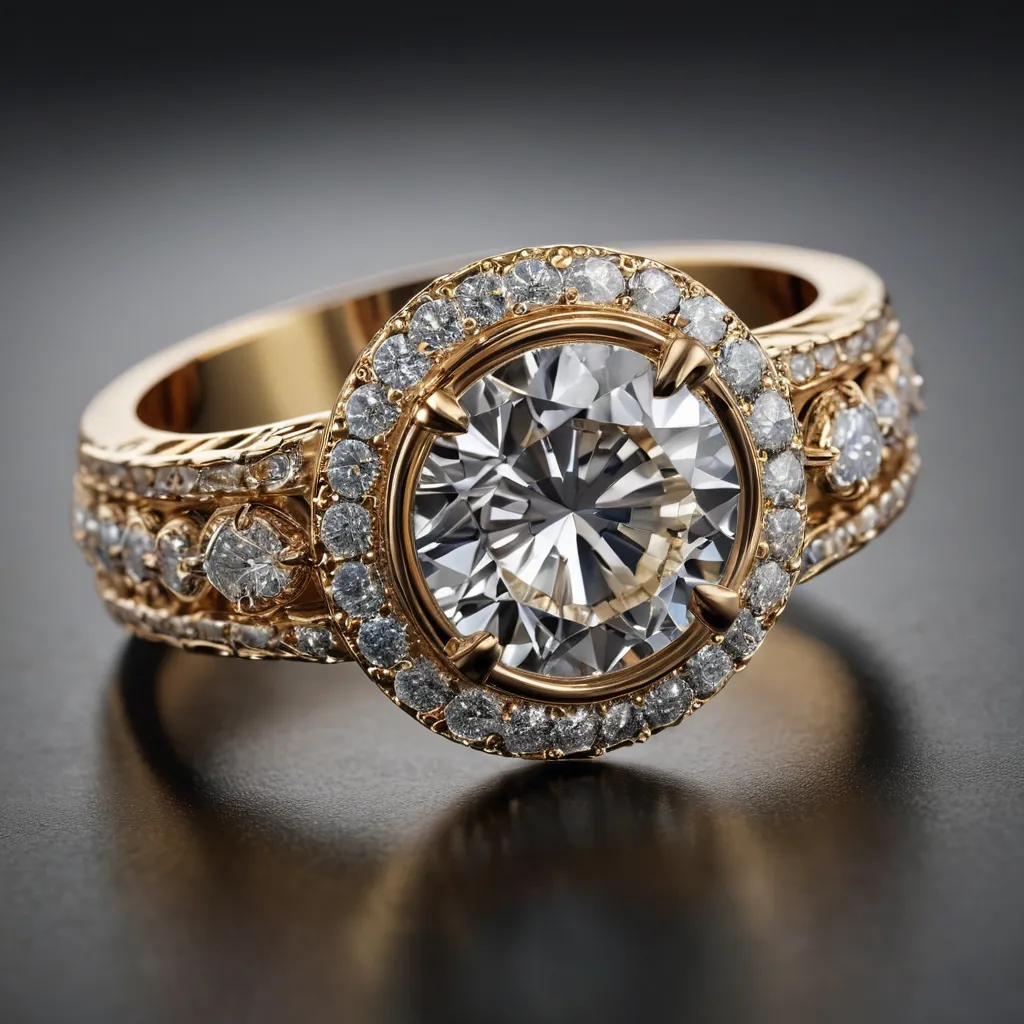 The Allure of Diamond Rings with Gold Bands