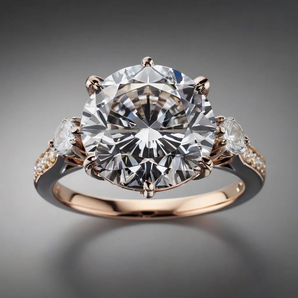 Exploring Man-Made Diamond Solitaire Rings