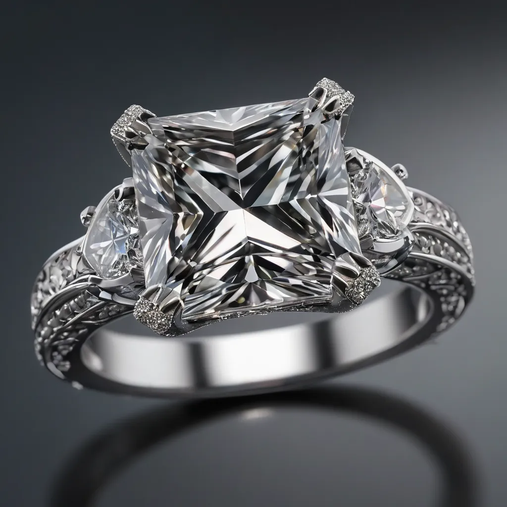 The Allure of 2 Carat Princess Cut Rings