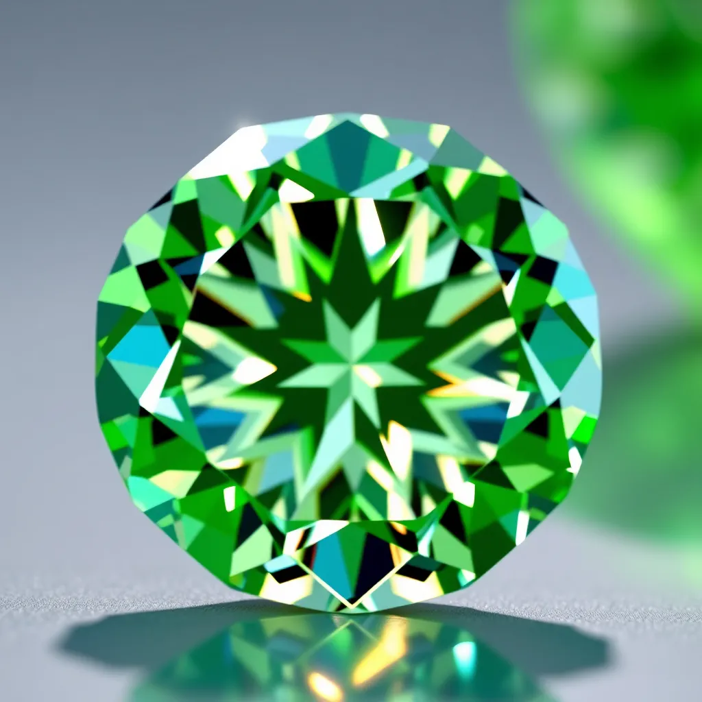 Exploring the Complexities of Green Lab Diamonds